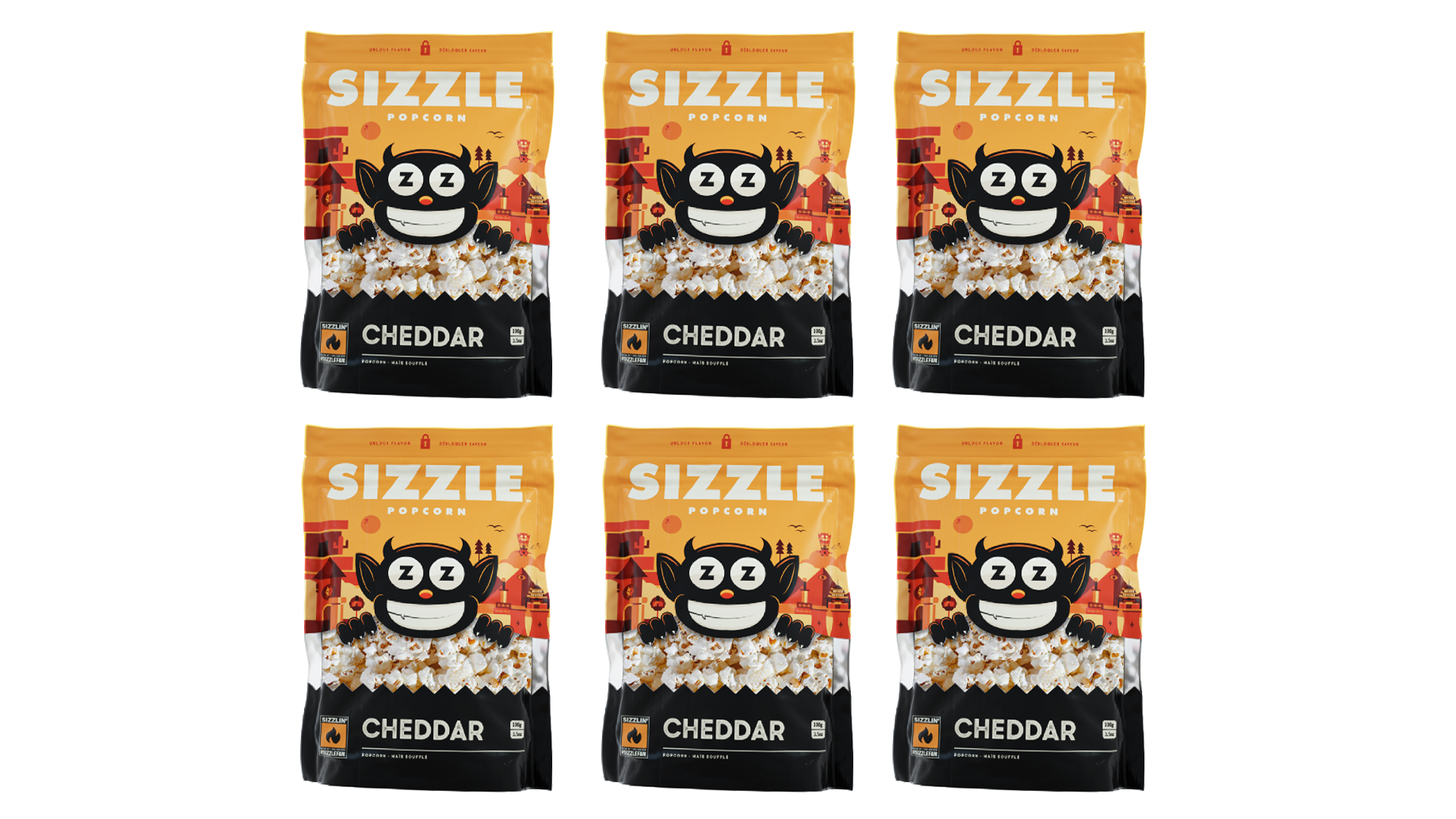 Super Sizzle 6 Pack | Gaming and Streaming Popcorn