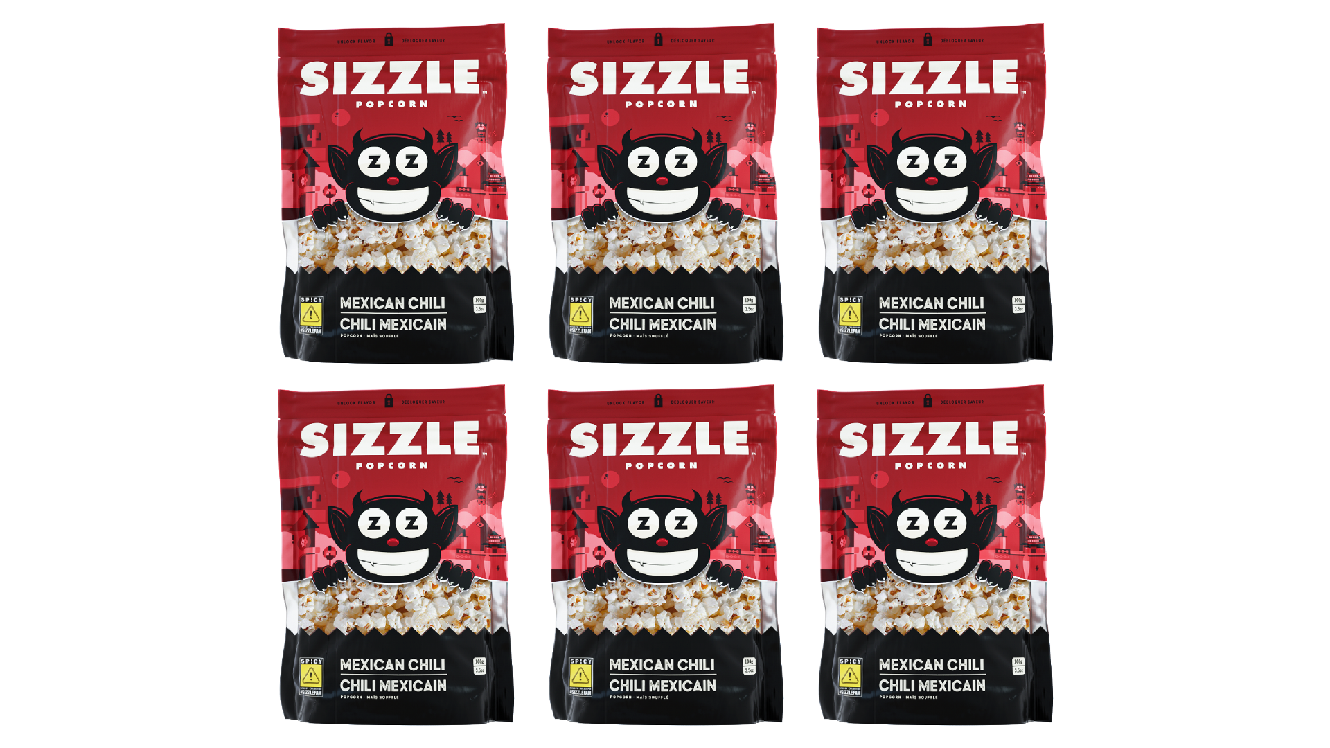 Super Sizzle 6 Pack | Gaming and Streaming Popcorn
