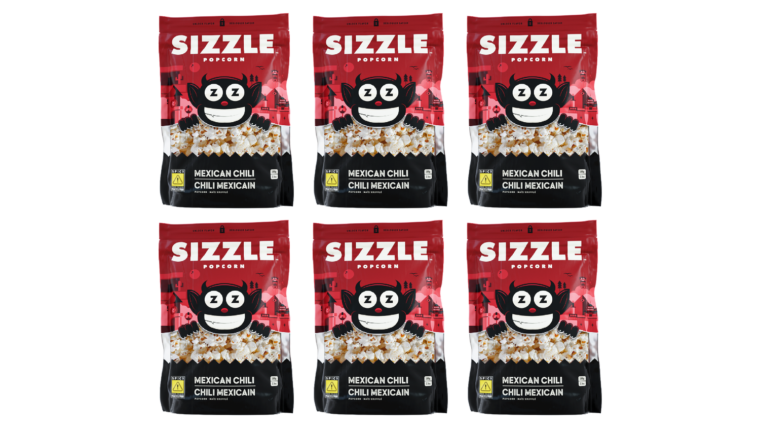 Super Sizzle 6 Pack | Gaming and Streaming Popcorn